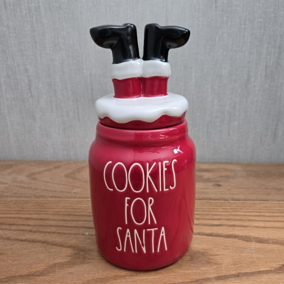 Rae Dunn | Other | Rae Dunn Cookies For Santa Canister | Poshmark